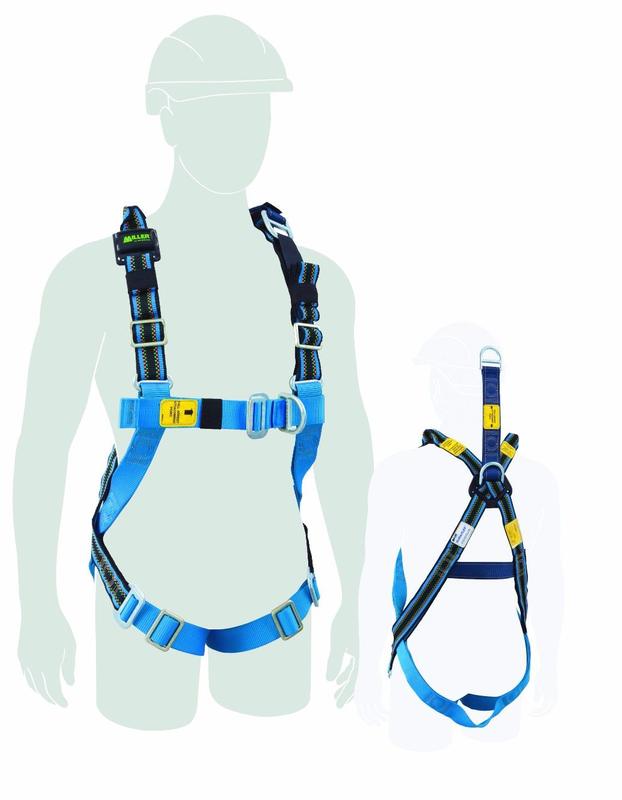 HARNESS MILLER DURAFLEX M1020073 W/FRONT & REAR ATTACH POINTS - Safeman ...
