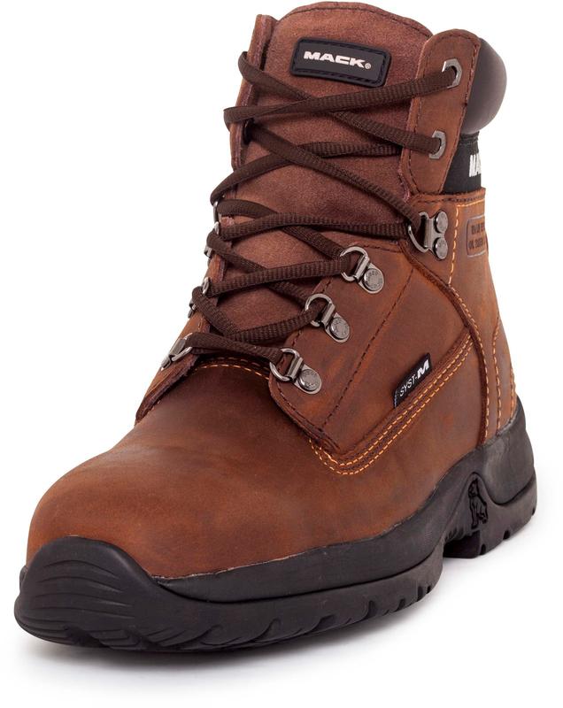 BOOT SAFETY MACK BULLDOG II LACE UP 150MM PU/RUBBER SOLE - Safeman ...
