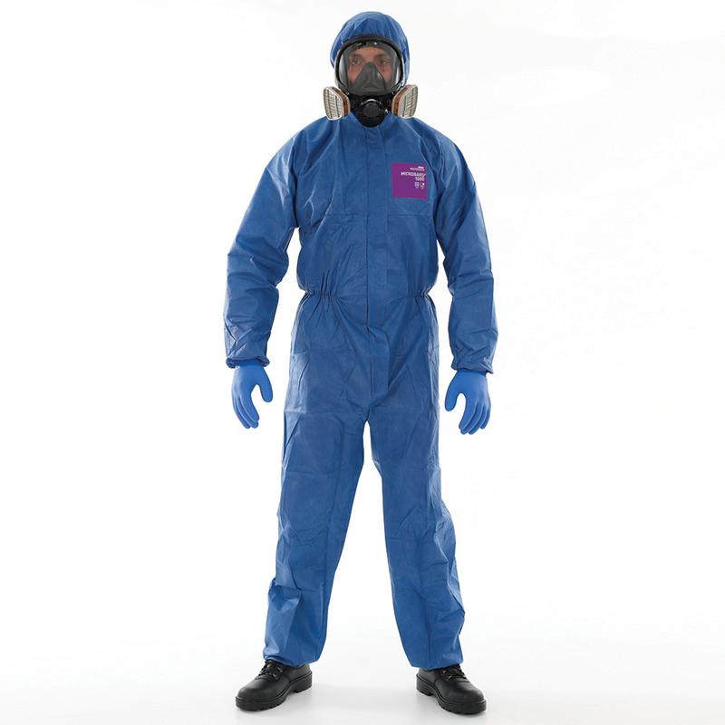COVERALL DISPOSABLE MICROGARD 1500 15-138 SMS BREATHABLE - Safeman ...