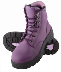 Women's lace up safety boots - Safeman Australia